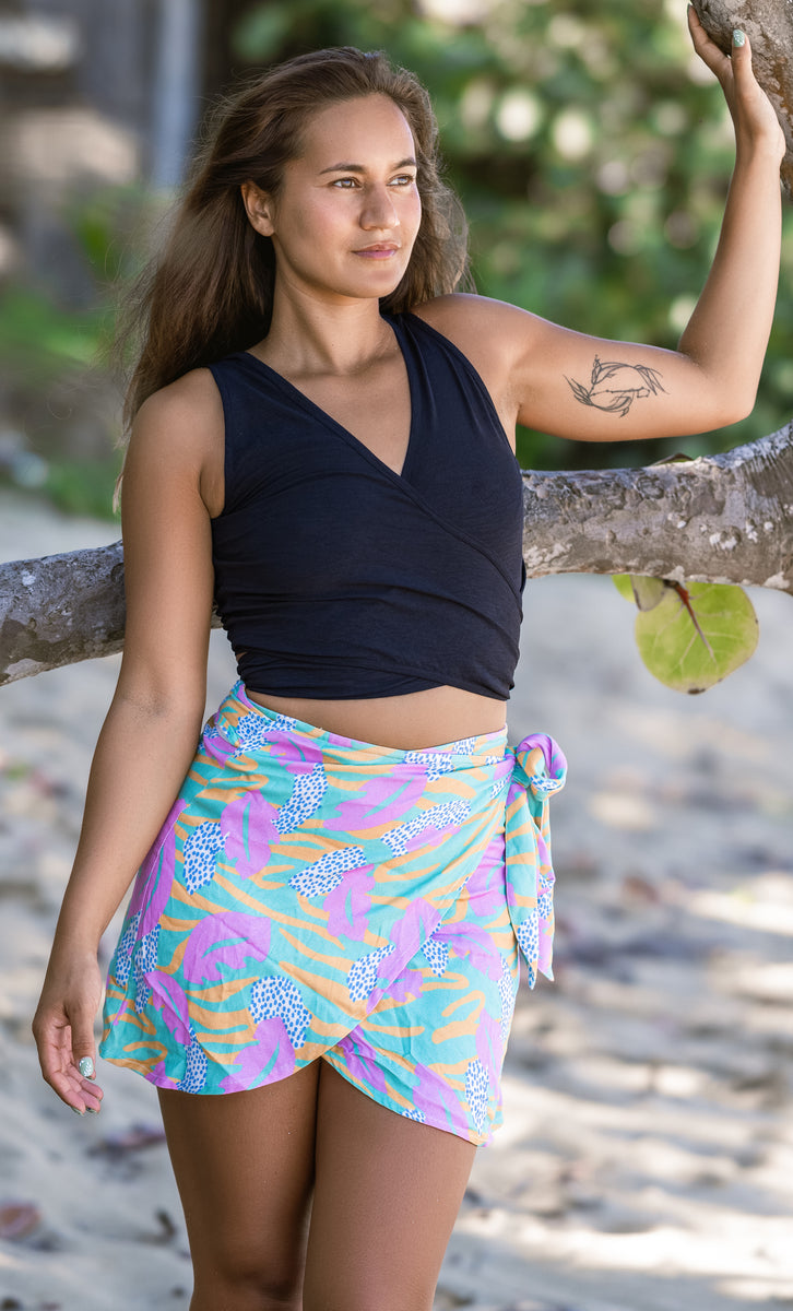 Isla Wrap Skirt - Wild Thing – IMSY